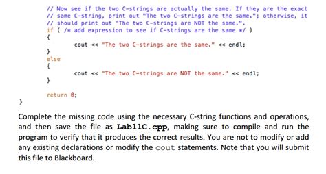solved the following program contains missing code related