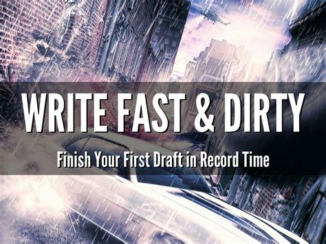 Write Fast Dirty By Annayeatts