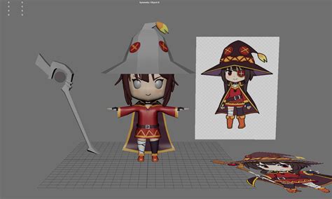 Artstation Megumin Maya Build