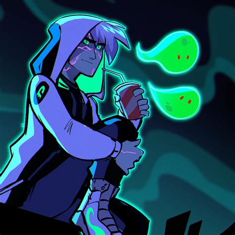 Krossan Dark Danny Danny Phantom Multicolored Clothes White
