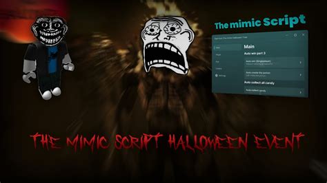 Rael Hub The Mimic Halloween Event Script YouTube