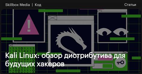 Kali Linux для начинающих обзор ОС для будущих хакеров Skillbox Media
