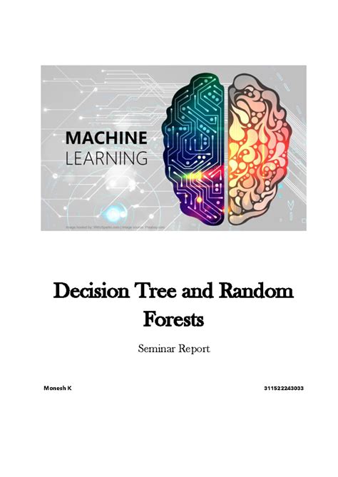 Decision Tree And Random Forest Decision Tree And Random Forests