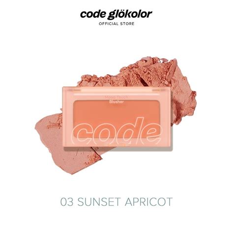 Code Glokolor Mood Touch Blusher 4g โค้ด โกลคัลเลอร์มูท ทัช บลัชเชอร์