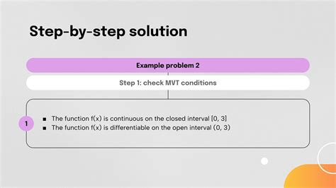 Mean Value Theorem Presentation