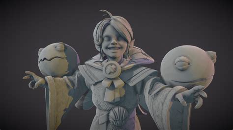 Baby Invoker - 3D model by Parsa Sepanlou (@80evil) [8e25678] - Sketchfab