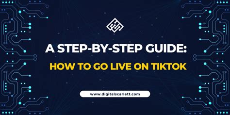 A Step-by-Step Guide: How to Go Live on TikTok