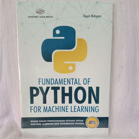 jual fundamental of python for machine learning shopee indonesia