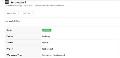 Bug Study Data Not Mounted In Sagemaker Issue 1125 Awslabs Service Workbench On Aws GitHub