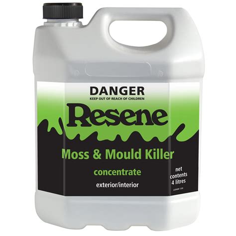 Resene Moss And Mould Killer Concentrate 4l Mitre10