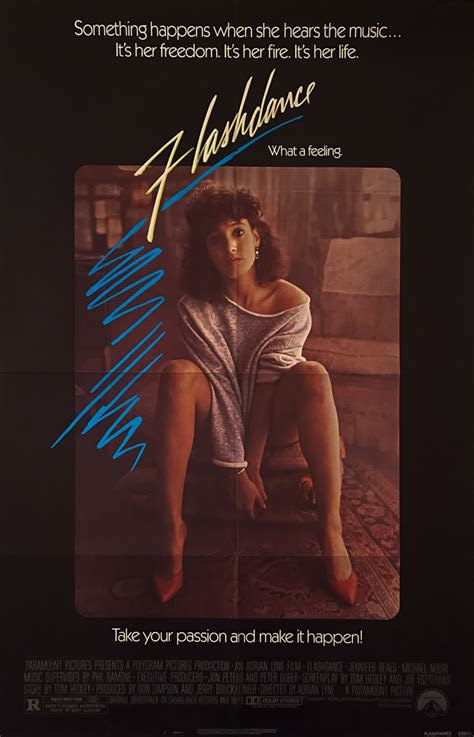 Flashdance 1983 One Sheet Movie Poster