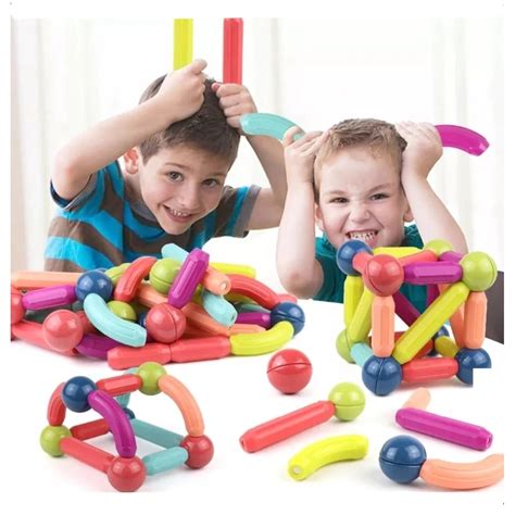 3d магнитен конструктивен комплект 42 Stem Montessori части интерактивен и образователен