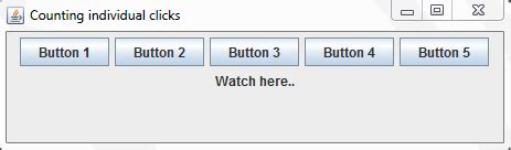 Java How To Write A Count For Buttons Using E GetSource Stack Overflow