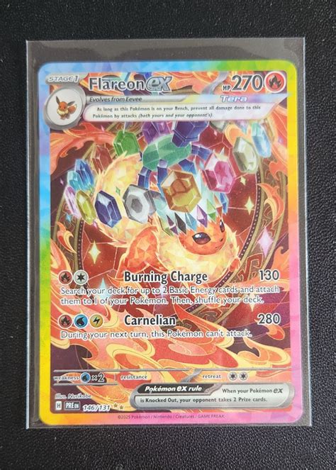 Pokemon Flareon Sir Card Hobbies And Toys Toys And Games On Carousell