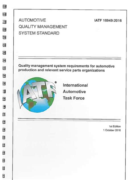 Iatf 16949 English 2016 Pdf