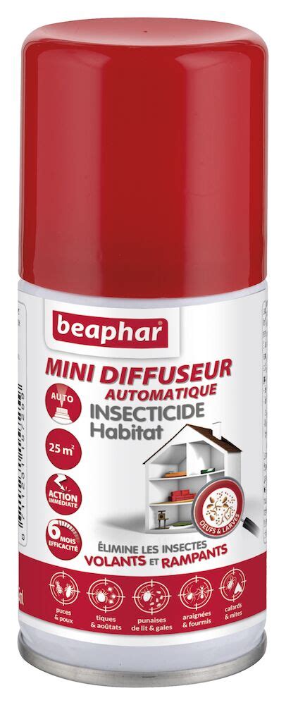 Mini Diffuseur Automatique Insecticide Habitat Ml Beaphar