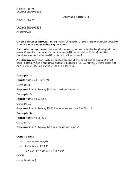 Advance Coding4 Pdf Algorithms And Data Structures Computer Programming