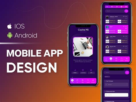 Professional Ux Ui Design For Your Mobile App Upwork