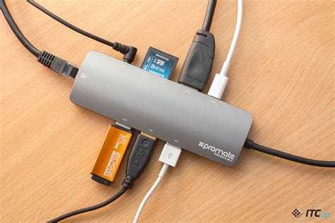 Экспресс обзор USB C дока Promate PrimeHub C ITC ua