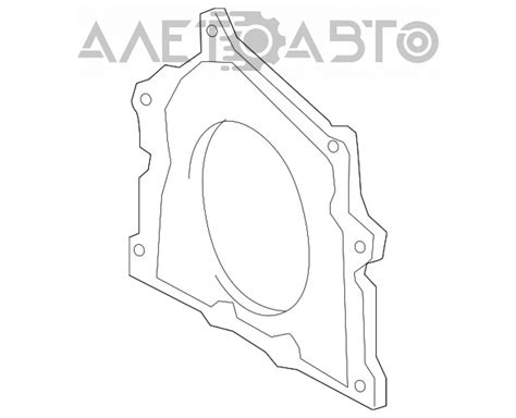 Крышка коленвала Toyota Sienna 11-20 2GRFE 3.5 11381-0P020 артикул ...