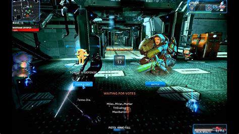 Warframe Farm Void Key T3 Defense Youtube