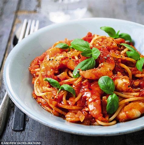 The Hairy Bikers Healthy Meals In Half An Hour Chilli Prawn Pasta