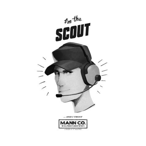 Im The Scout And I Trust Mann Co Vintage Newspaper T Shirt
