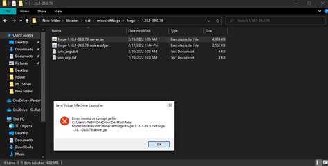 Forge Jar File Missing Server Support And Administration Support Minecraft Forum