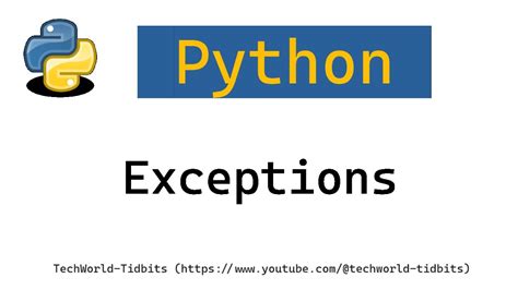 Python Exception Handling Youtube