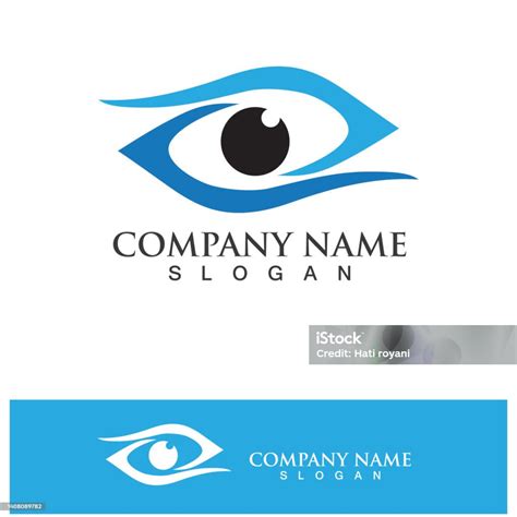 크리에이티브 쉴드 아이 비전 로고 디자인 심볼 벡터 일러스트 레이 션 개념에 대한 스톡 벡터 아트 및 기타 이미지 개념 금고 보안 장비 눈 신체 부분 Istock
