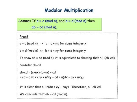 PPT Modular Arithmetic PowerPoint Presentation Free Download ID 6736337