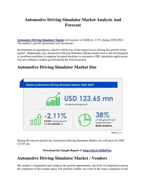 Ppt Automotive Driving Simulator Market Analysis And Forecast