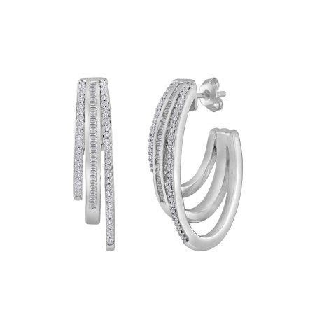 Elegant 075 Carat Diamond Fashion Earring For Women