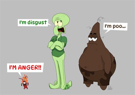 Spongebob Inside Out Cast Parody By Artrock15 On Deviantart