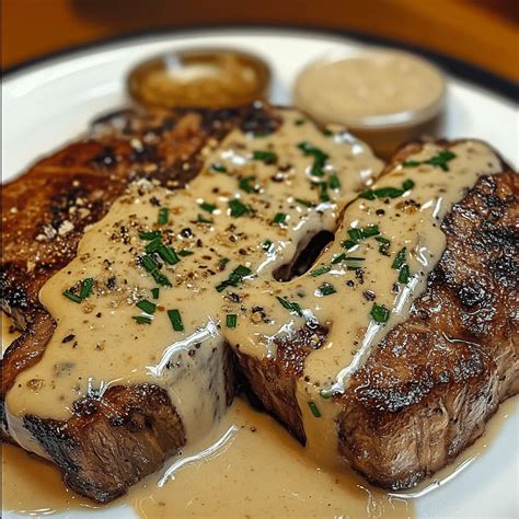 Cast Iron Bavette Steak With Bourbon Garlic Cream Sauce Crisp And Yum
