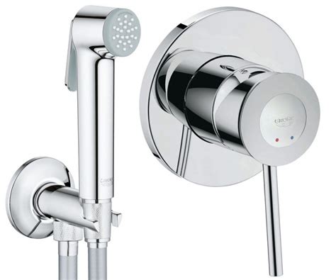 Гигиенический душ со смесителем скрытого монтажа Grohe BauClassic с ...