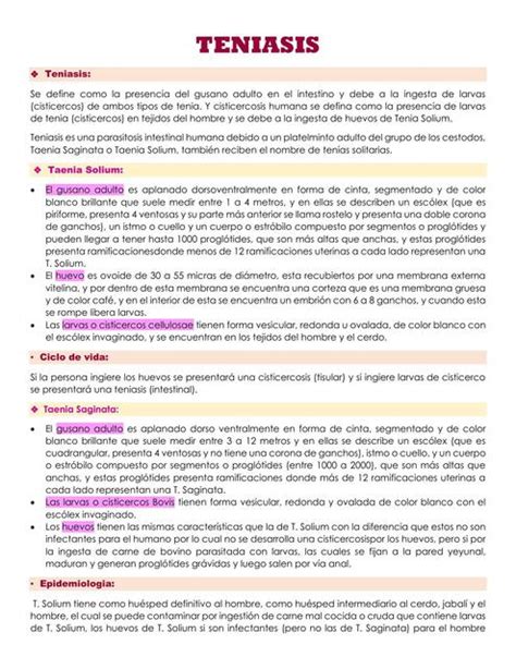 Teniasis Roxana López Udocz