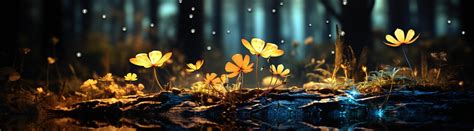 Premium Ai Image Magical Bokeh Effect Image Of Fireflies Dancing In