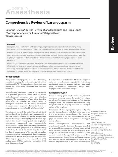 New Update 35 Laryngospasm Pdf Pdf