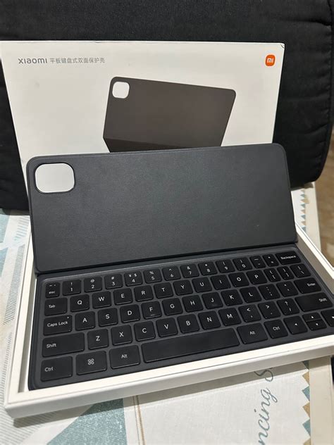Xiaomi Pad 5 Keyboard Case Black Mobile Phones Gadgets Mobile Gadget Accessories Other