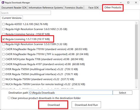 Regula Licensing Application Regula Forensics Help Center