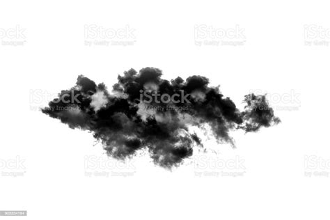 Awan Hitam Di Latar Belakang Putih Foto Stok Unduh Gambar Sekarang