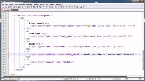 Php Tutorials Register And Login Part 22 Mass Email Users Part 1