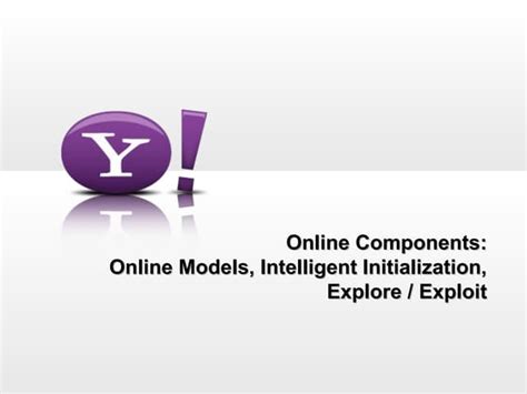 Recommender Systems Tutorial Part 3 Online Components Ppt