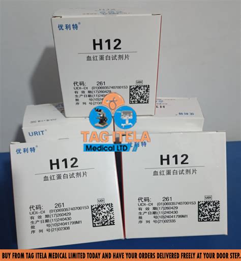 Hb Strips Urit 12 Gh