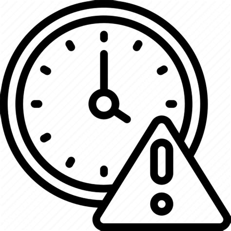 Clock Warning Time Hour Organise Icon Download On Iconfinder