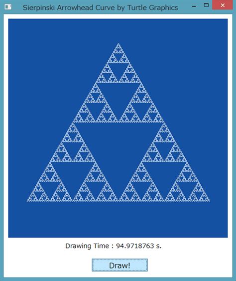 Sierpinski Arrowhead Curve Wpf With C