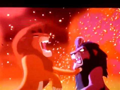 Simba Vs Scar Final Battle Youtube