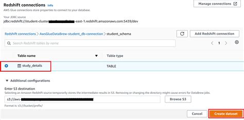 Data Preparation Using Amazon Redshift With Aws Glue Databrew Aws Big