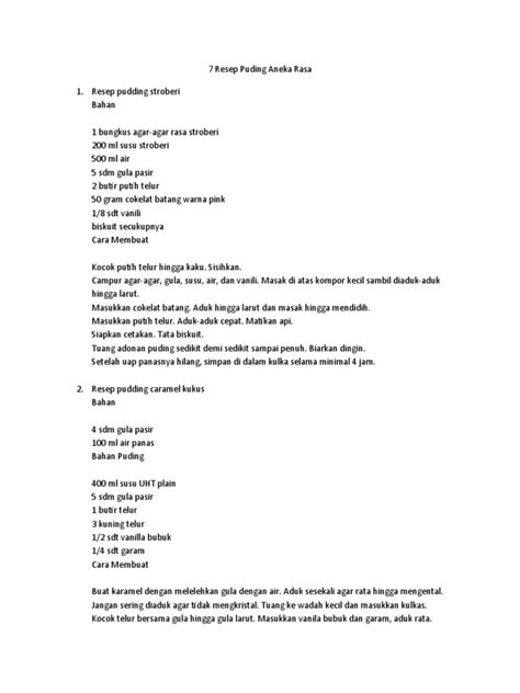 Resep Puding Aneka Rasa Pdf